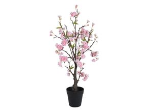 8720725780972 - Kunstpflanze KIRSCHBLÜTE ROSA (H 80 cm) H 80 cm bunt Pflanze Kunstblume Zimmerpflanze