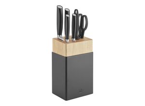 4009839655760 - ZWILLING All * Star 7-tlg Messerblockset Silber Schwarz