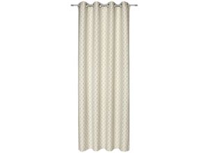 4005414182751 - Gardine allover Joop! Ösen (1 St) blickdicht Blickdichter Stoff HxB 250x140 cm beige