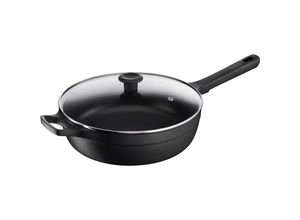 3168430335004 - Schmorpfanne TEFAL G61237 Trattoria Pro Pfannen Gr Ø 28 cm + Höhe 124 cm schwarz Schmorpfannen Robust AntihaftversiegelungTemperaturanzeiger 28 cm Induktion