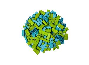 4262465170162 - LEGO® Steine Hochsteine Limette & Azur - Teile 1000x