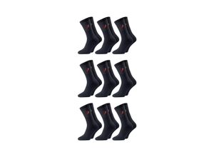 4032071861019 - Chili Lifestyle Sportsocken Baumwolle 9 Paar schwarz Tennis Herren Damen