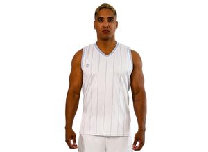 4255664207296 - Sport Shirt Pinstripes Ärmeloses Tank Top