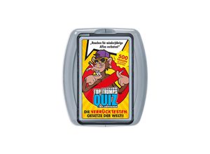 5036905054157 - Top Trumps Quiz - Die verrücktesten Gesetze der Welt Quizspiel Wissensspiel