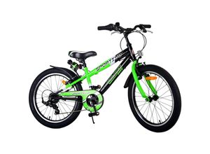 8715347221163 - Kinderfahrrad Sportivo für Jungen 20 Zoll Kinderrad in Grün 7 Gänge