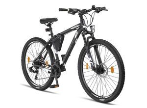 4260647780772 - Licorne Bike Effect Premium Mountainbike in 26 275 und 29 Zoll - Fahrrad für Jungen Mädchen Herren und Damen - Shimano 21 Gang-Schaltung - Herrenrad