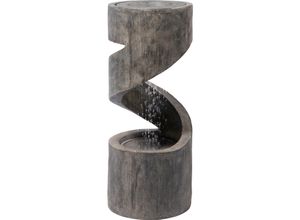 4055894961605 - dobar Spiralförmiger Design-Gartenbrunnen mit LED´s