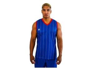 4255664207210 - Sport Shirt Pinstripes Ärmeloses Tank Top