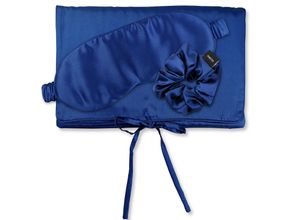 4260695633310 - Tasche Schlafmaske & Scrunchie M aus Seide TRAVEL SET BEAUTY M