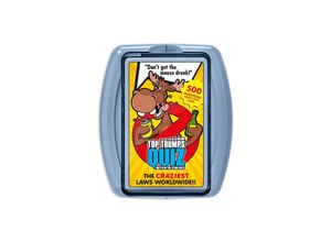 5036905054355 - Top Trumps Quiz - Dont get the moose drunk! – crazy laws worldwide (englisch)