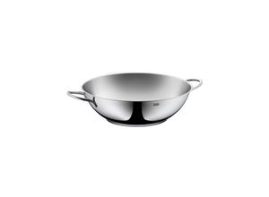 4004633300472 - Wok SILIT Pfannen Gr Ø 32 cm + Höhe 10 cm silberfarben (edelstahlfarben) Woks Ideal für energiesparendes Kochen Induktion