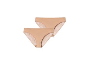 4251462362281 - Schiesser Damen Slip - Invisible Lace beige braun