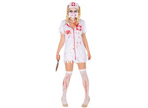 4260473668428 - tectake® Frauenkostüm sexy Zombie Krankenschwester