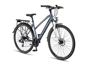 4260647781946 - Licorne Bike Premium Touring Trekking Bike in 28 Zoll - Fahrrad für Jungen Mädchen Damen und Herren - 21 Gang-Schaltung - Mountainbike - Crossbike