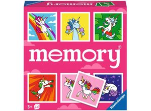 4005556209996 - Ravensburger memory® Einhörner - 20999 - der Spieleklassiker für Einhorn-Fans Merkspiel für 2-8 Spieler ab 3 Jahren