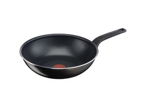 3168430305113 - Wok TEFAL B55519 Easy Cook & Clean Pfannen Gr Ø 28 cm + Höhe 77 cm schwarz Woks Aluminium Antihaft Thermo-Signal alle Herdarten außer Induktion