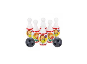 8693461064197 - Pilsan Bowling Midi 06419 Kinder Bowlingspiel 6 Kegel und 2 Kugeln ab 10 Monate