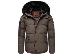 4059072469037 - STONE HARBOUR Herren Winterjacke stylischer Winterparka mit abnehmbarer Kapuze Halvaar