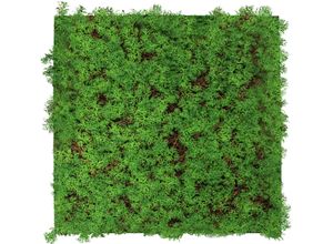 4250055118724 - Modular Wall Akustik 3D Paneele 520 x 520 mm Thuja Tea Tree Kunst Pflanzwand Naturfaser - Jangal