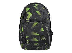 4047443468918 - coocazoo Schulrucksack ScaleRale Lime Flash schwarz