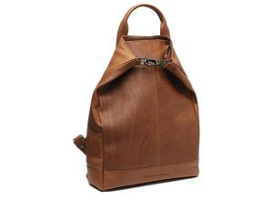 8719241003054 - Wax Pull Up Manchester Rucksack Leder 40 cm cognac