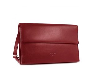 4048542212648 - Soft Leila Clutch Tasche Leder 23 cm granat