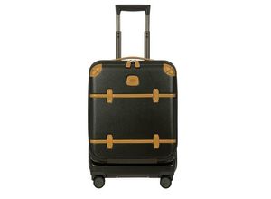 8016623112022 - Brics Bellagio 4-Rollen Kabinentrolley 55 cm Laptopfach olivgruen