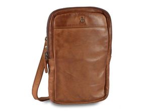 4046478063297 - Handytasche HARBOUR 2ND Benita-2 Gr B H T 13 cm x 20 cm x 3 cm braun (charming cognac) Damen Taschen Smartphone Case Tasche mit Reißverschluss-Rückfach