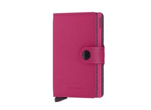 8718215289340 - Miniwallet Kreditkartenetui RFID Leder 6 cm yard fuchsia