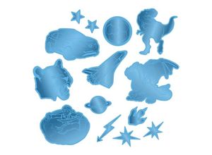 4047443492739 - Reflektierendes Sticker-Set Rot-blau