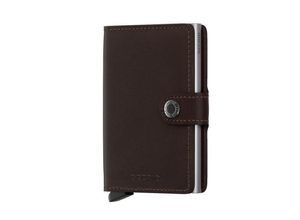 8718215281023 - Miniwallet Visitenkartenetui 6 cm Leder brown dark