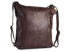 4046478050815 - Anchor Love Nora Schultertasche Leder 28 cm chocolate brown