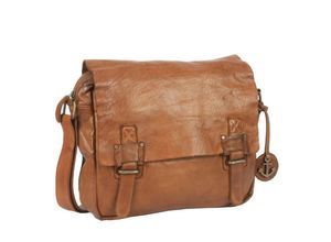 4046478022089 - Cool Casual Funchal Umhängetasche Leder 28 cm charming cognac