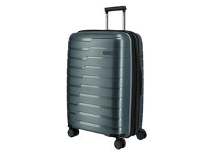 4027002071056 - travelite 4-Doppelrollen-Trolley Hartschale TSA-Schloss 67 cm 71 L blau