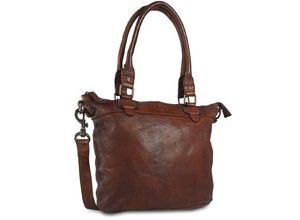 4046478026551 - Anchor Love Bianca Schultertasche Leder 34 cm charming cognac