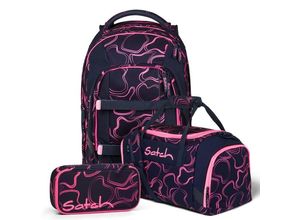 4251349612607 - satch Set aus pack + Schlamperbox + Sporttasche-Pink Supreme