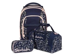 4251349612447 - satch Set aus pack + Schlamperbox + Sporttasche-Bloomy Breeze