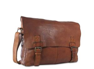 4046478021785 - Yamal Aktentasche Leder 44 cm charming cognac