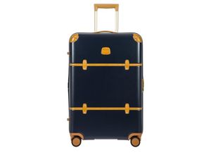 8016623866048 - Brics Bellagio 4-Rollen Trolley 70 cm blue tobaco