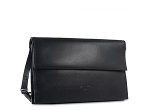 4048542212631 - Soft Leila Clutch Tasche Leder 23 cm schwarz