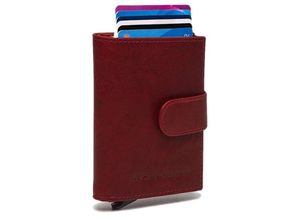 8719241079950 - Hannover Geldbörse RFID Leder 7 cm red