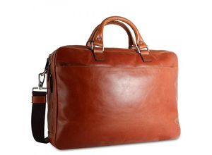 4000794561431 - PICARD Businesstasche Buddy Leder Tabletfach Innenteilung für Herren braun