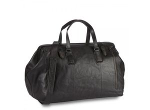 4250394961432 - Grandmas Luxury Club Reisetasche Leder 44 cm black smoke