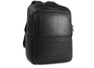 4056487000626 - Roadster Rucksack Leder 45 cm Laptopfach black