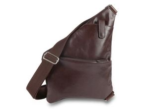 4056278143099 - Buddy Umhängetasche Leder 22 cm cafe