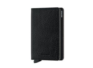 8718215288152 - Slimwallet Vegetable Kreditkartenetui RFID Leder 7 cm black-black