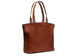 8719241038674 - Wax Pull Up Berlin Schultertasche Leder 36 cm Laptopfach cognac