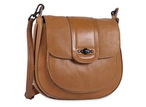 4250394972384 - Grandmas Luxury Club Umhängetasche Leder 22 cm caramel