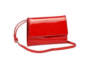 4000794690124 - Auguri Umhängetasche Leder 19 cm rot - lack