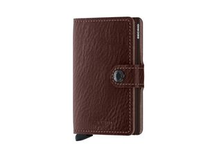 8718215288121 - Miniwallet Vegetable Kreditkartenetui RFID Leder 65 cm espresso-brown